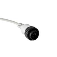 China ISO 13485 Certified Medical ECG Cable with Customized Sheath Material and Multiple Leads for sale