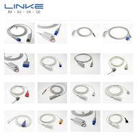 China Direct SpO2 Cable Extension Adapter Cable with Multiple Core and Customized Color for Medical Use for sale