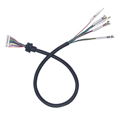 China Customized High Voltage Multi Leads Medical Cable Coiled Wire Harness Assembly for sale