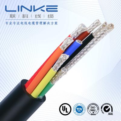 China Energy UL2586 PVC Insulated Flame Retardant Shielded Cable with 600V Rated Voltage for sale