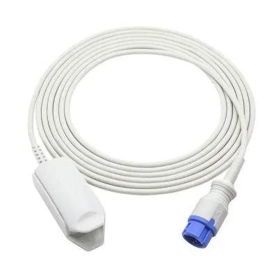 China TPU Jacket Tinned Copper Conductor and Shield SpO2 Raw Cable for Pulse Oximeter Medical Grade Silicone Insulation for sale