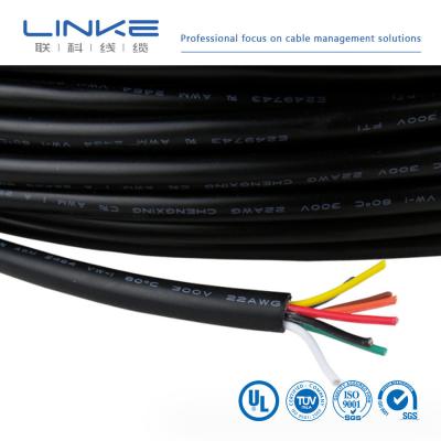 China TPE Halogen-Free Cold Shielded Wire Copper Core Cable with HDPE Insulation Material for sale