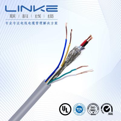 China Stranded Conductor UL20280 Halogen-Free TPU Jacket PVC Insulated Power Cable for 300V for sale