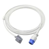 China Reusable TPU Insulated SpO2 Extension Cable with 1.2m and 3m Lengths for Medical Equipment Connection for sale