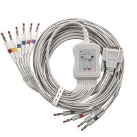 China 12-Channel ECG Machine Spare Parts Tinned Copper Medical For ECG Patient Cable for sale