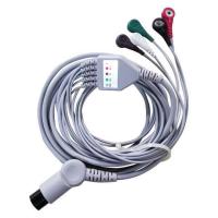 China TPU Insulation Material 3/5 Lead ECG Cable for Rainbow Patient Monitor Wires for in vitro diagnostic equipment for sale