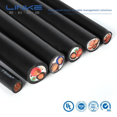 China High Voltage Power Cable with Copper Conductor and PVC Insulation for 300-600V Solar EV Applications for sale