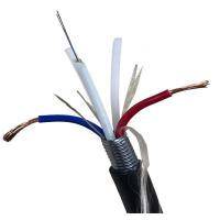 China Tinned Wire Copper Fiber Hybrid Optical Cable Types Power Optical Fiber Composite Cable for sale