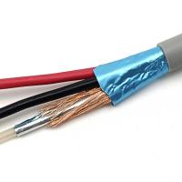 China UL20276 24-28 AWG Tinned Copper Conductor Multicore Braided Shielded PVC Jacketed Computer Cable for sale