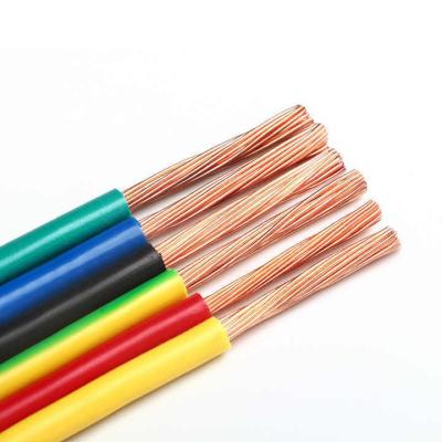 China Fire Resistant Electrical Wire with 1.5mm 2.5mm Tinned Copper Conductor and PVC Insulation for sale