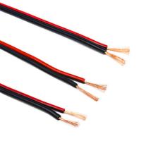 China UL2468 PVC Insulation 2 Core Copper Speaker Wire Flexible Cable 300V Rated for sale
