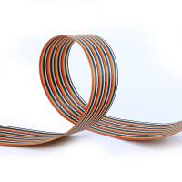 China Flexible Ribbon Color Flat Cable for Communication Equipment Minimum Thickness 0.69 for sale
