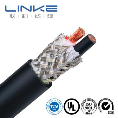 China UL2661 PVC Jacketed Multicore Power Cable with Shielded Al Foil Braided and Copper Conductor for sale