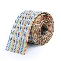 China Flexible Copper Flat Cable for IDC Connectors Customized Request and PVC Sheath for sale