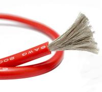 China Wear Resistant High Flexibility Silicone Insulated Copper Cable with High Temperature Resistance for Electrical Installations for sale