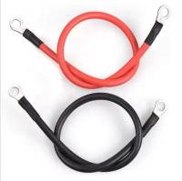 China Black 2 Gauge AWG Custom Battery Cable Copper Wire for Solar, Marine, Inverter for sale