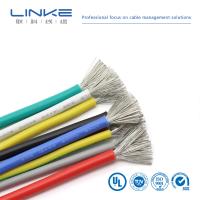 China UL3135 Silicone Rubber Wire 30 28 26 24 22 20 18 16 14 12 10 AWG Insulated Soft Copper Electron LED Lamp Lighting Cable for sale