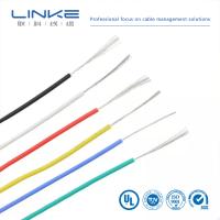 China UL3135 Silicone Rubber Wire 30 28 26 24 22 20 18 16 14 12 10 AWG Insulated Soft Copper Electron LED Lamp Lighting Cable for sale
