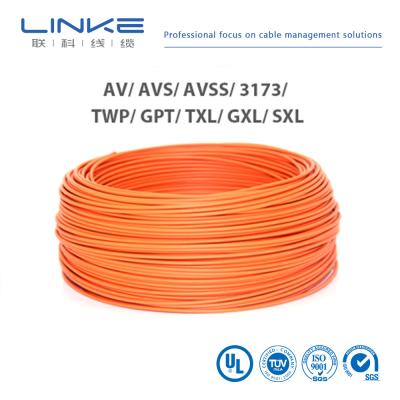 China AVS Automotive PVC Insulated Copper Wire Cable 1200A Customized High Temperature Resistance for sale