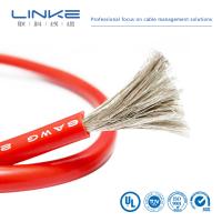 China Tinned Copper Silicone Wire Cable with High Flexibility 500V Voltage and High Temperature Resistance for sale
