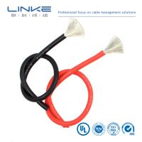 China Tinned Copper Silicone Wire Cable with High Flexibility 500V Voltage and High Temperature Resistance for sale