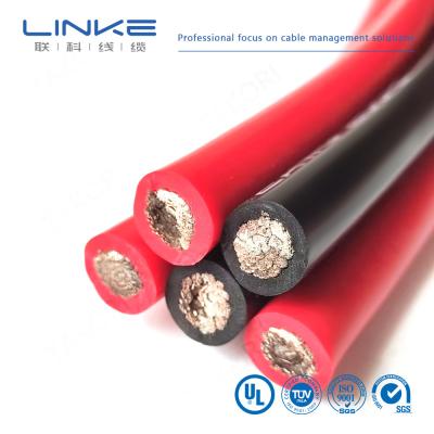 China Waterproof Flexible Silicone Rubber Cable with High Temperature Resistance for Industrial Applications for sale
