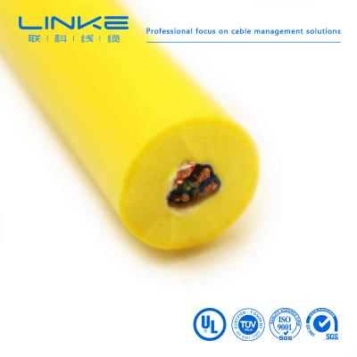 China Floating Cable PUR Foam Jacket Tinned Copper Core LK-496 for sale