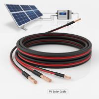 China 4mm to 16mm Tinned Copper PV Solar Cable with XLPE Insulation for Solar System Connections for sale