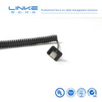 China Category 6 Gigabit Shielded Industrial Spring Network Cable With RJ45 Connector For Industrial Ethernet for sale