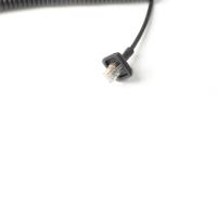 China Category 6 Gigabit Shielded Industrial Spring Network Cable With RJ45 Connector For Industrial Ethernet for sale