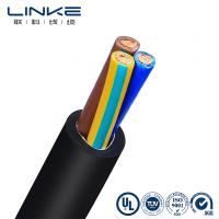 China H05VV-F 3 Core 6mm Flexible Power Cable Fine Stranded Copper Conductor PVC Sheathed Multicore Electrical Wire for sale
