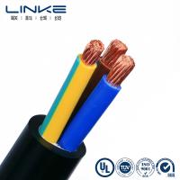 China H05VV-F 3 Core 6mm Flexible Power Cable Fine Stranded Copper Conductor PVC Sheathed Multicore Electrical Wire for sale