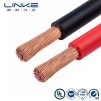 China 1AWG to 10AWG Flexible Silicone Power Cable with Tinned Copper Conductor and High Temperature Resistance (-70℃ to 350℃) for sale