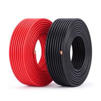 China 1AWG to 10AWG Flexible Silicone Power Cable with Tinned Copper Conductor and High Temperature Resistance (-70℃ to 350℃) for sale