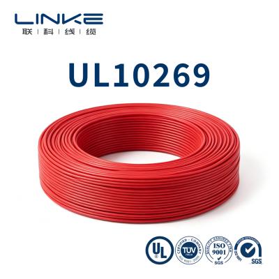 China UL10269 High Voltage 1000V 105℃ PVC Insulated Hook-Up Cable with Tinned Copper Conductor Electrical Wiring Roll for sale