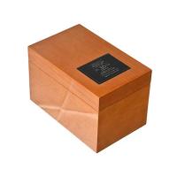 China Custom Wine Gift Box with Embedded Hidden Hinges for sale
