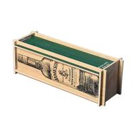 China Custom Engraved Logo Premium Wood Material Sliding-lid Wine Gift Box with Smooth Slide Design for sale