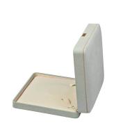 China Soft Microfiber Suede Jewelry Gift Box for Necklaces, Custom Wholesale Necklace Packaging Box for sale