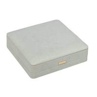 China Soft Microfiber Suede Jewelry Gift Box for Necklaces, Custom Wholesale Necklace Packaging Box for sale