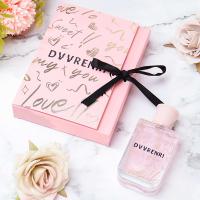 China Manufacturer Custom Pink Perfume Packaging Box With Hot Stamping Logo for sale