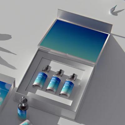 China Custom Luxury Hyaluronic Acid Cosmetic Gift Box Wholesale Manufacturer for sale