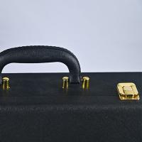 China Personalized PU Leather Wine Gift Box With Handle Wholesale Manufacturer for sale