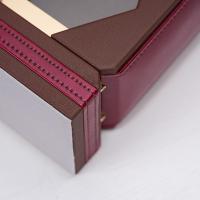 China Vintage Brown Double-Door Luxury Custom Perfume Box For Display Wholesale for sale