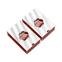 China Custom Luxury Frosted Cosmetic Gift Box Flip Top Skincare Lyophilized Powder Packaging Wholesale for sale