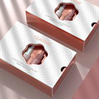 China Custom Luxury Frosted Cosmetic Gift Box Flip Top Skincare Lyophilized Powder Packaging Wholesale for sale