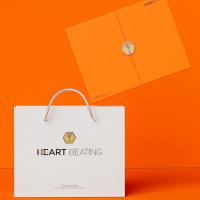 China Custom Double Door Hot Stamping Cosmetic Perfume Gift Box With Logo for sale