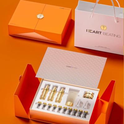 China Custom Double Door Hot Stamping Cosmetic Perfume Gift Box With Logo for sale