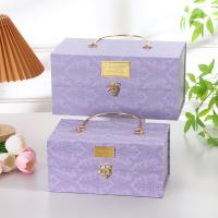 China Vintage Porcelain Printed Wedding Favor Gift Box Flip Top Candy Box Silk Scarf Packaging Wholesale for sale