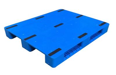 China Food Industry HDPE Plastic Pallet 1200x1000x150mm Recycled Euro Standard Reusable for sale