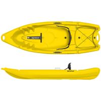 China 2 Person HDPE Fishing Kayak 7ft 9in Lightweight Rowing Boat for Lakes and Rivers for sale